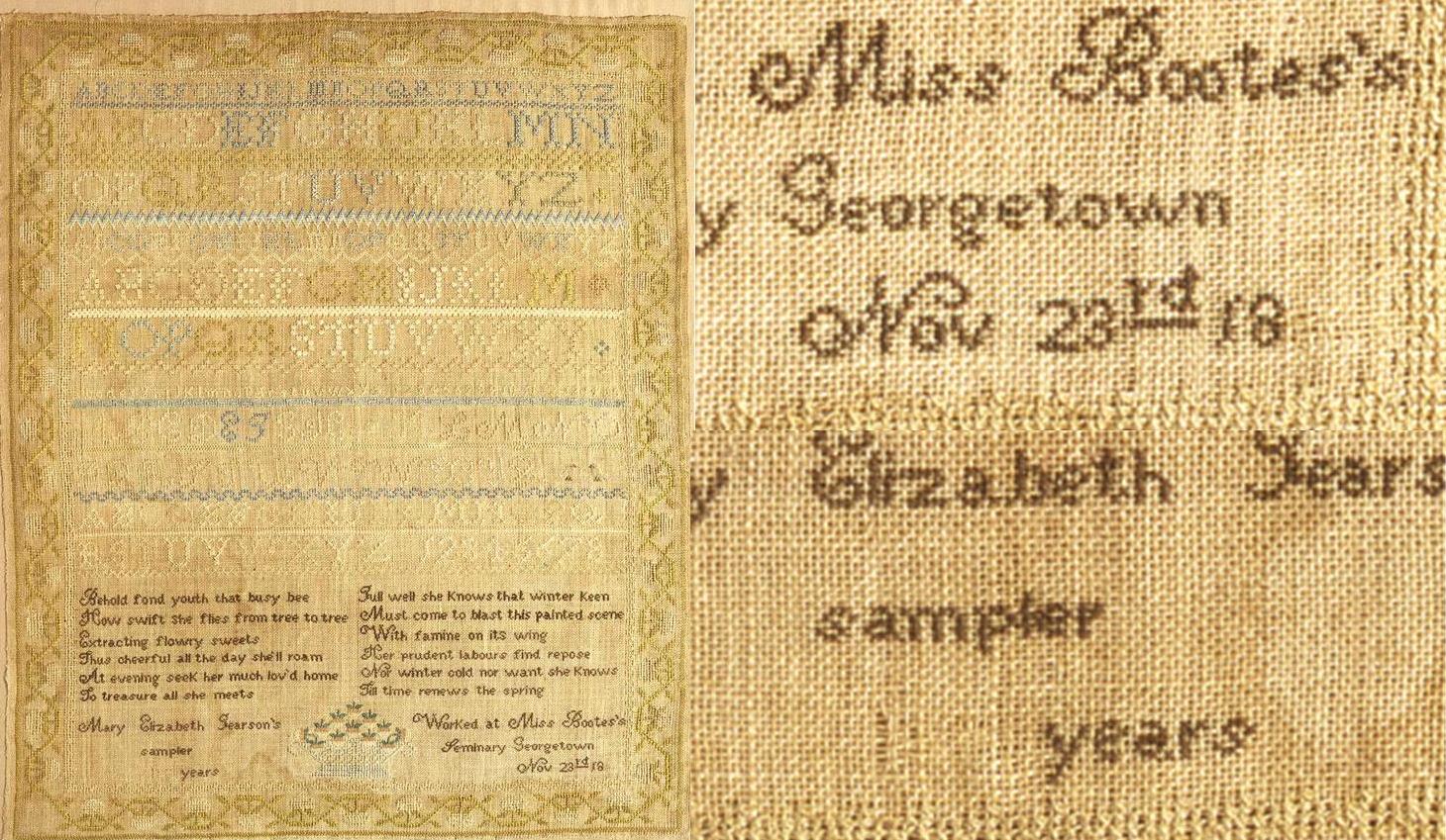 Is this Jane Austen’s sampler? – The Curator's Curio