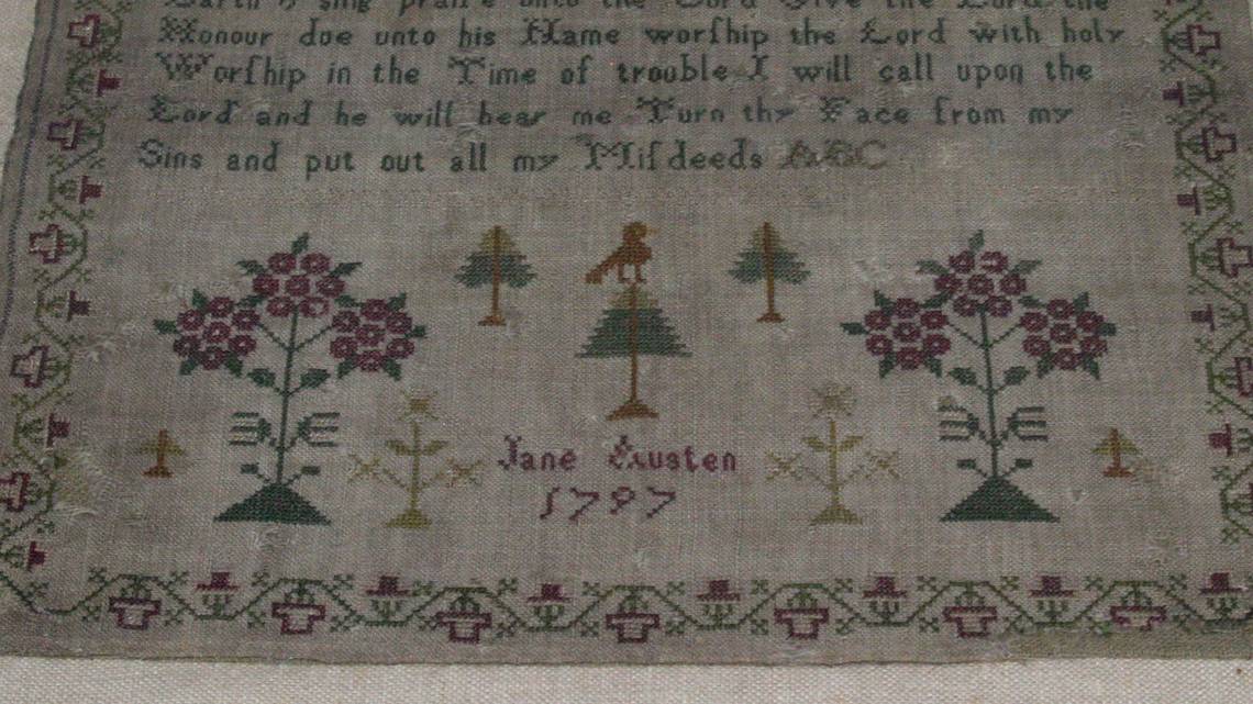 Is this Jane Austen’s sampler? – The Curator's Curio