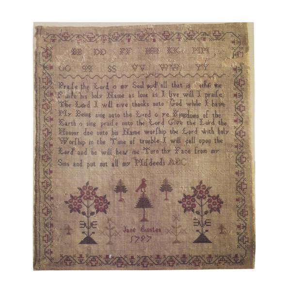 Is this Jane Austen’s sampler? – The Curator's Curio